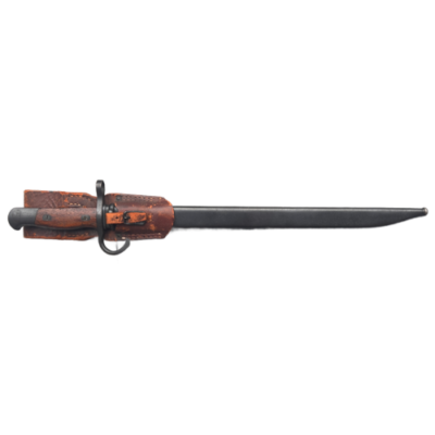WWII Japanese Type 30 Arisaka Hooked Quillon Bayonet With Scabbard ...